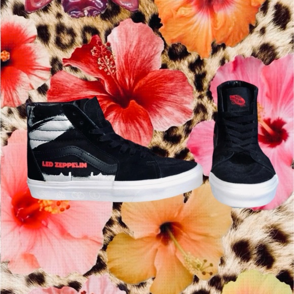 Vans | Shoes | Vans Led Zeppelin Sk8 Hi Shoes | Poshmark
